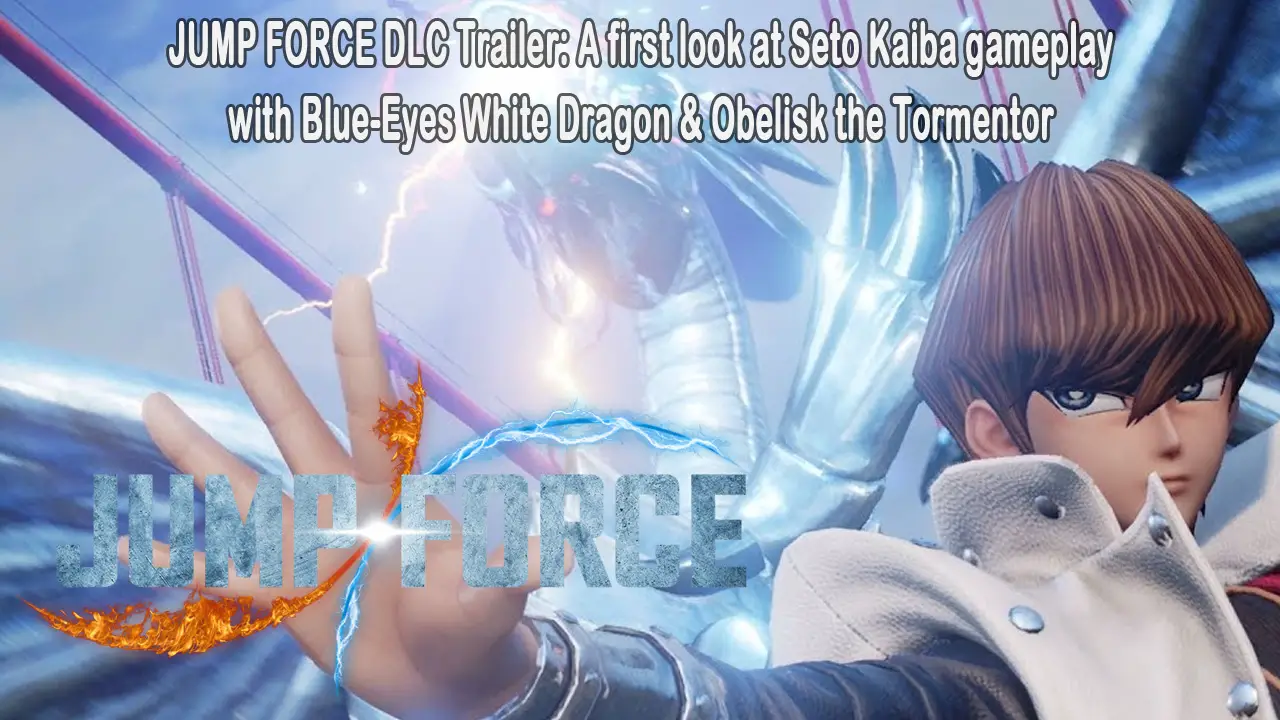 First gameplay of Yu-Gi-Oh! rival Seto Kaiba in JUMP FORCE - Seto Kaiba DLC Trailer | YuGiOh! World