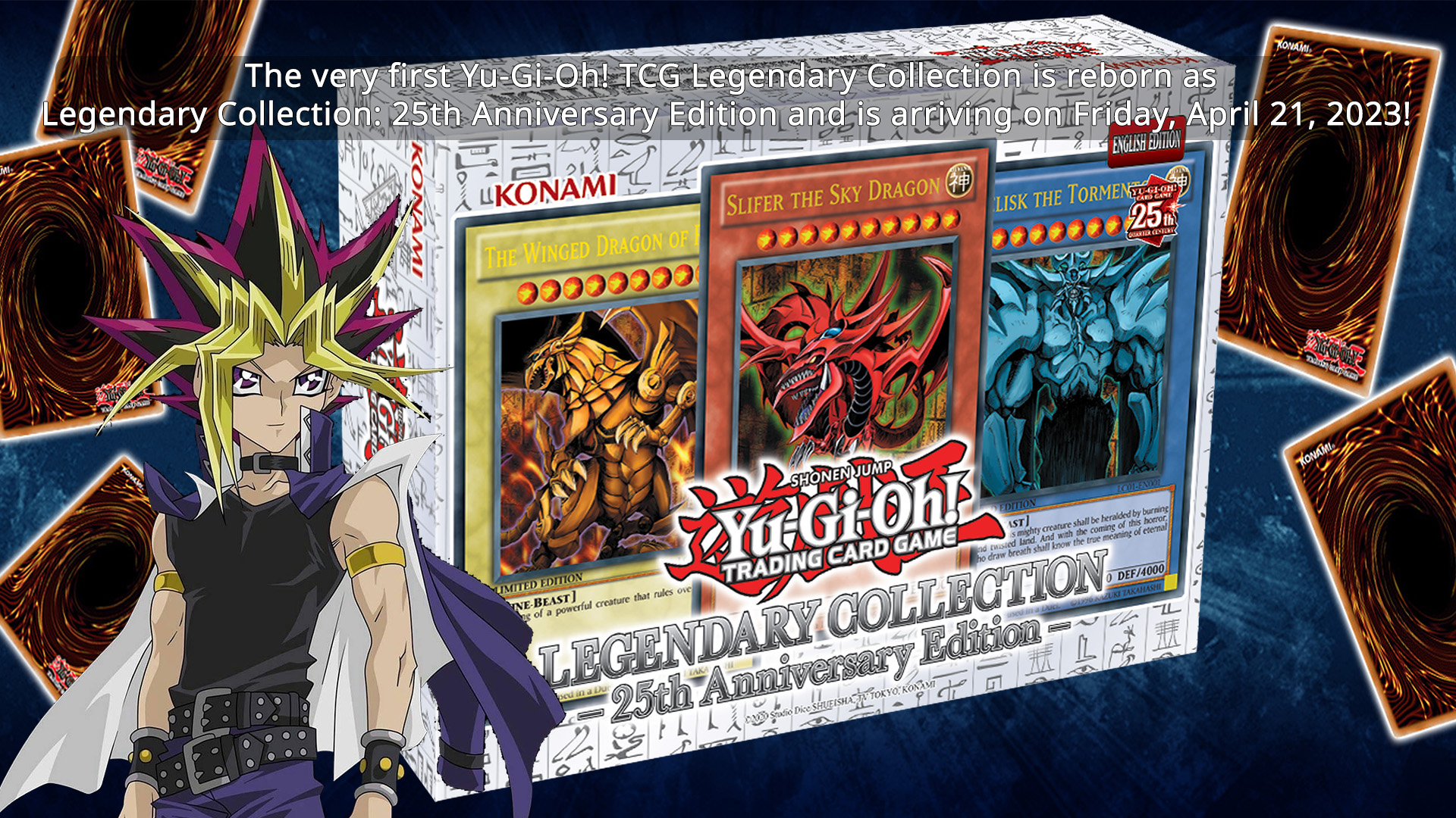 The very first Yu-Gi-Oh! TCG Legendary Collection is reborn as ...