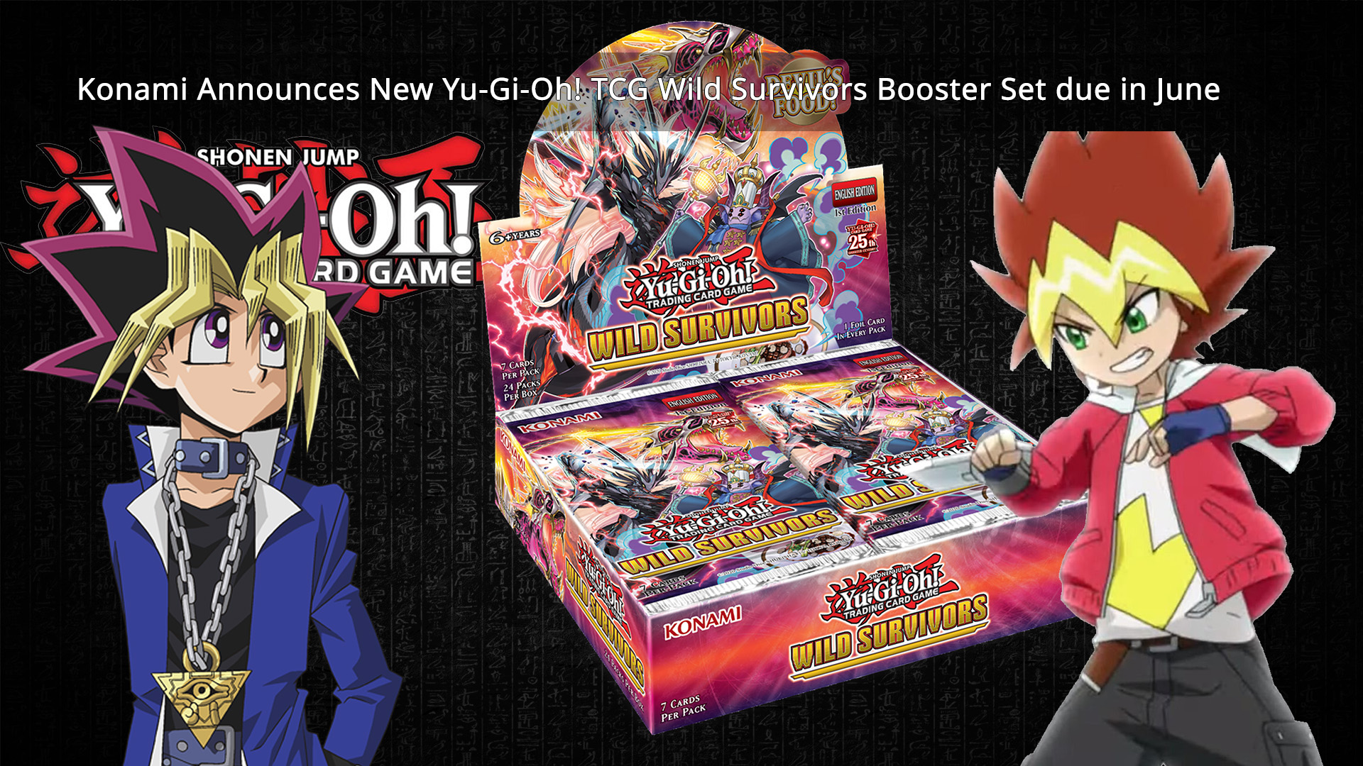 New Yu-Gi-Oh! TCG Wild Survivors Booster Set due in June | YuGiOh! World