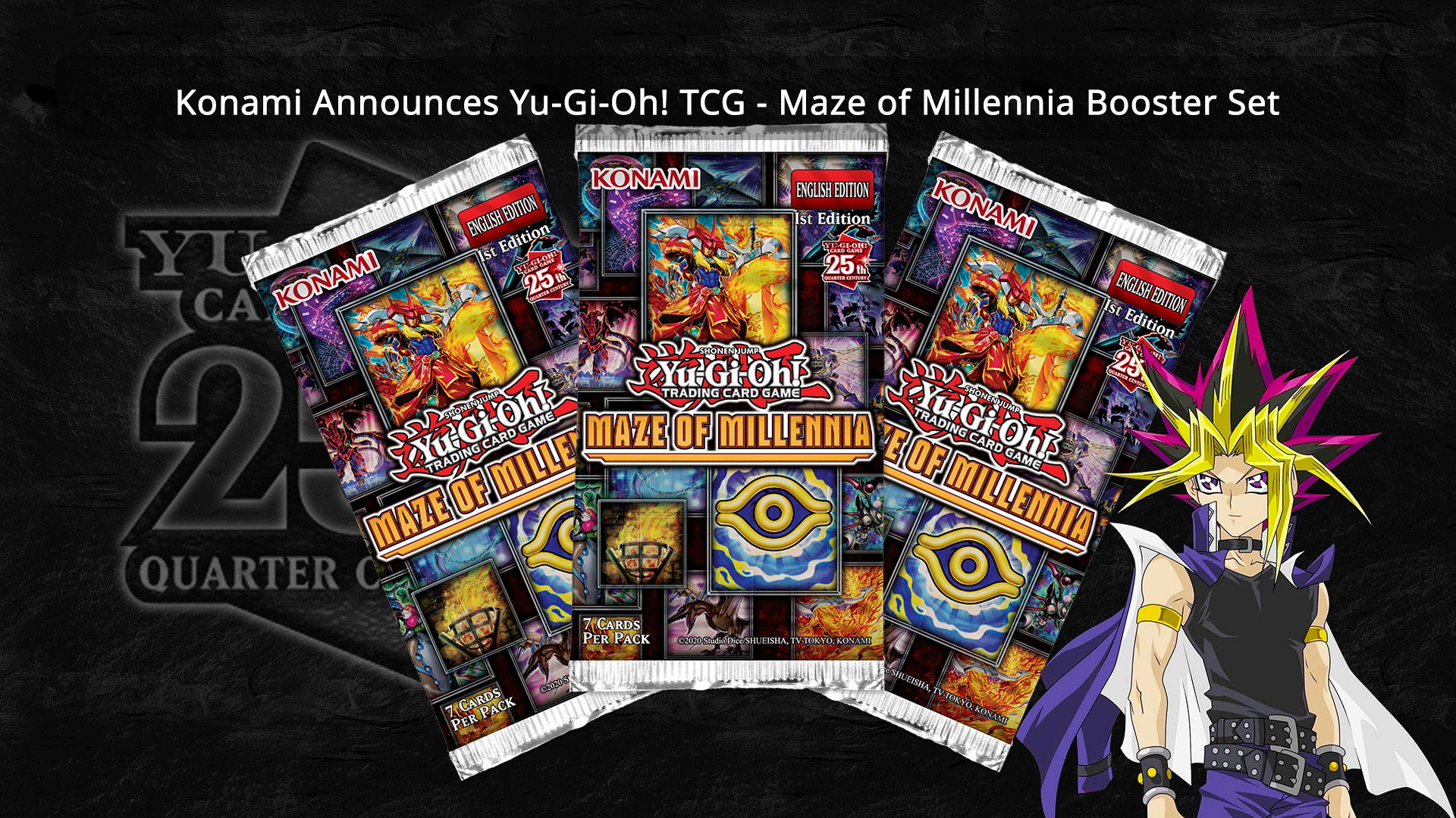 Yu-Gi-Oh! TCG Product Release Announcement from Komami: Maze of Millennia | YuGiOh! World