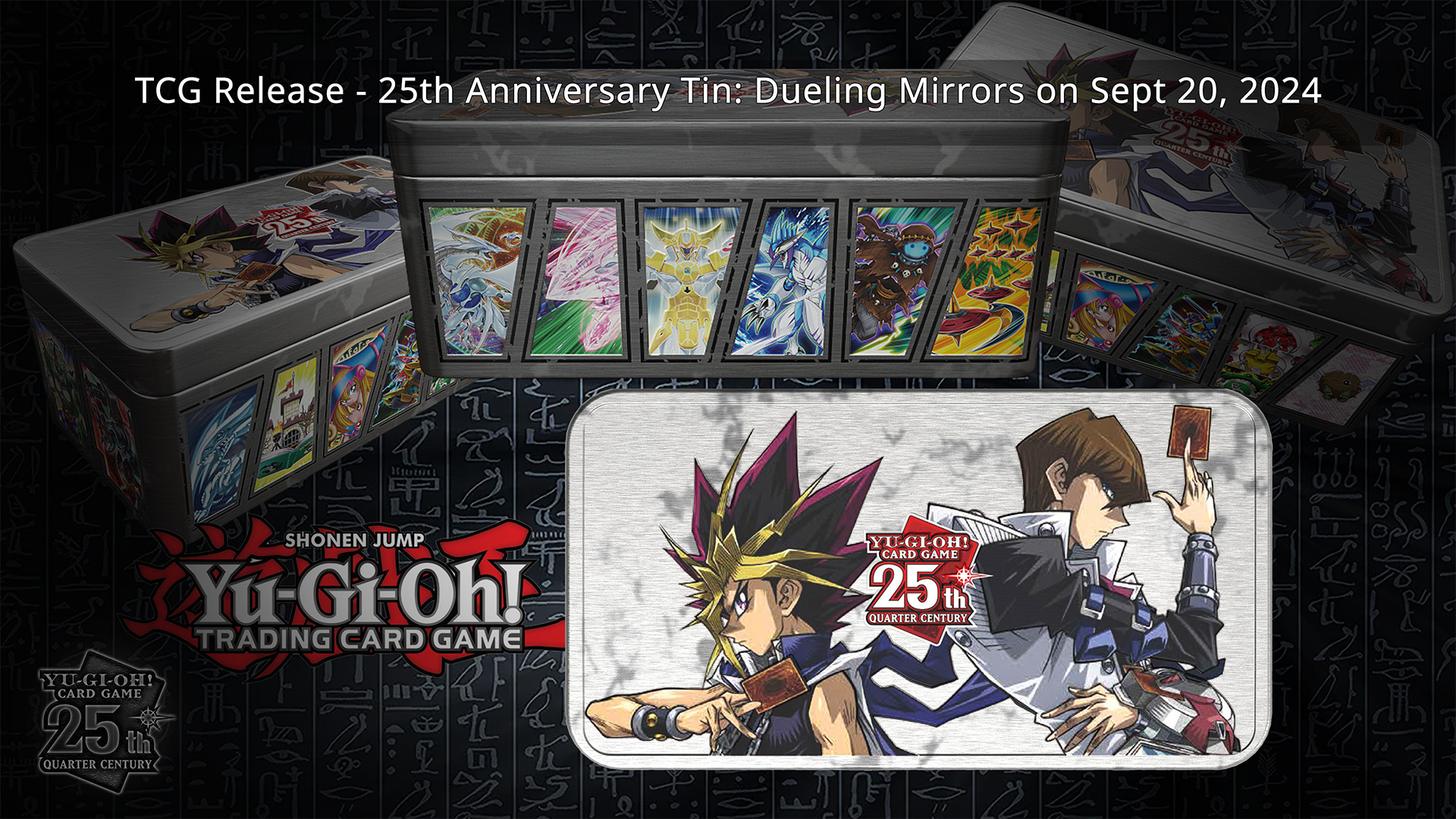 Yu-Gi-Oh! TCG Product Release - 25th Anniversary Tin: Dueling Mirrors on Sept 20th | YuGiOh! World